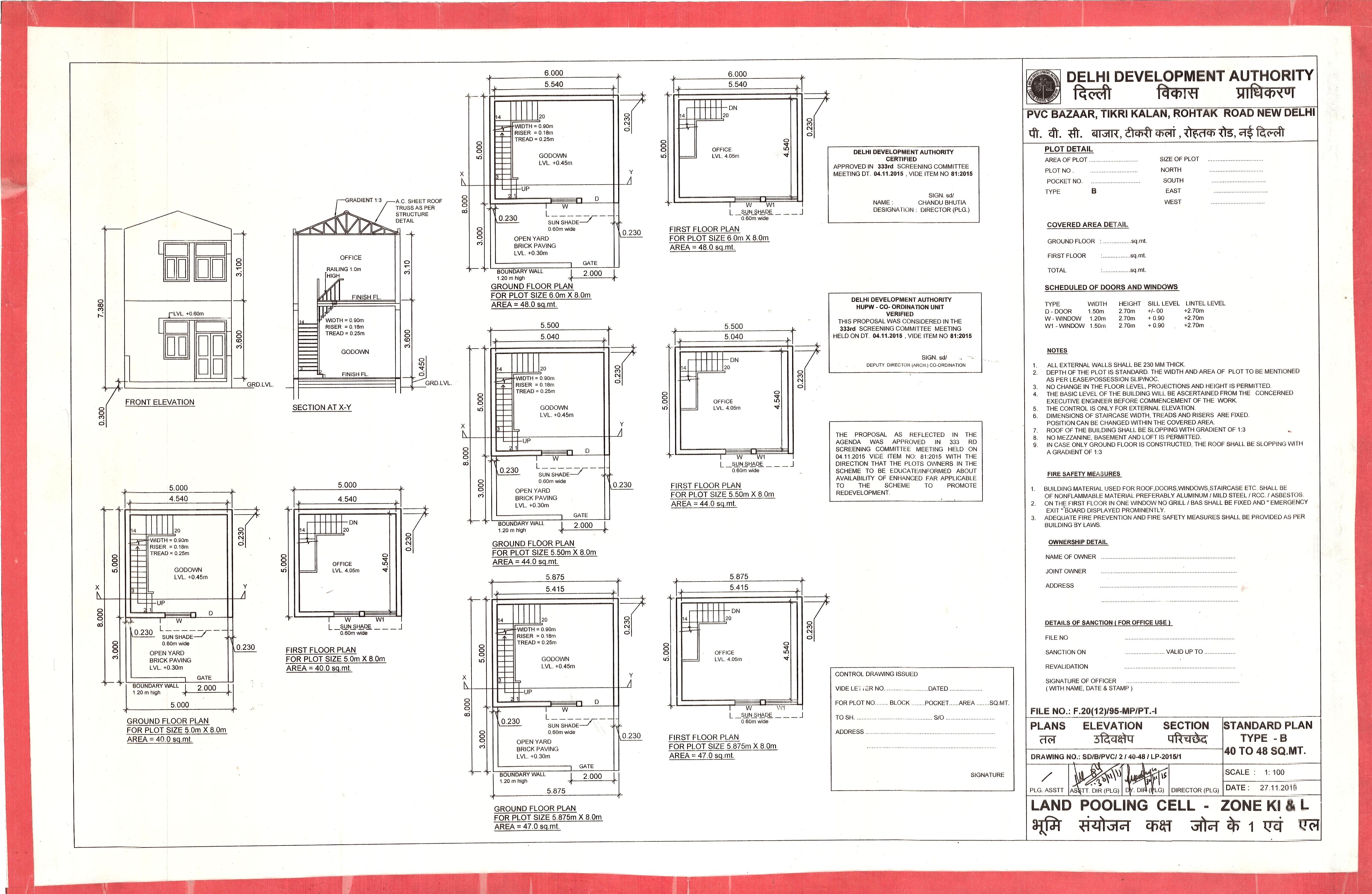 Land Layout | DDA